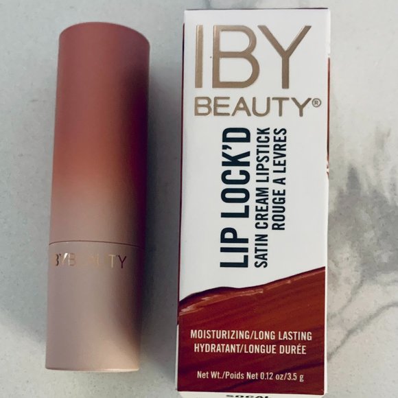 Iby Beauty | Makeup | Iby Beauty Lip Lockd Locked Satin Cream Lipstick ...
